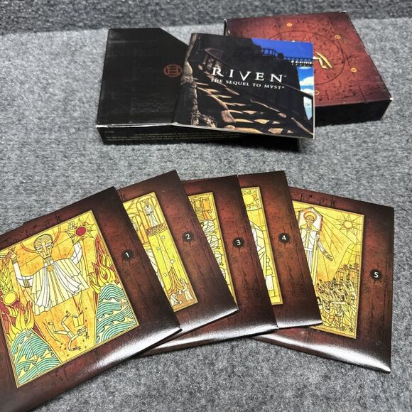 Video Games & Consoles | Riven The Sequel To Myst Pc Cd Game Mac ...